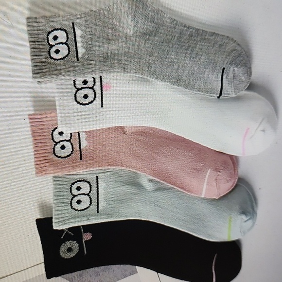Accessories | Nwt 5 Pair Funny Face Socks | Poshmark